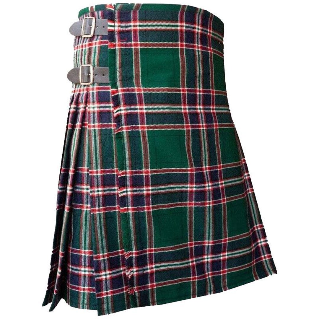 Macfarlane Hunting Modern Tartan Kilt | Handmade Scottish Kilt for Men ...