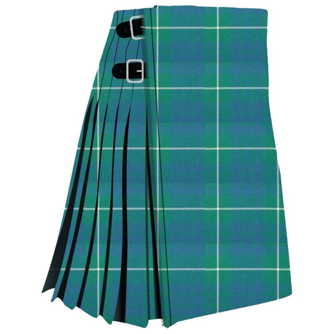 Hamilton Green Ancient Tartan Kilt | Handmade Scottish Heritage Kilt ...