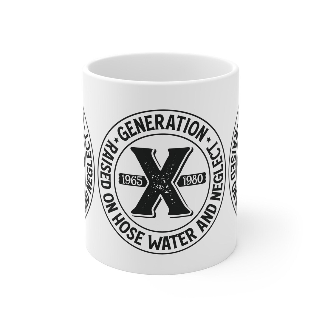 Gen X Nostalgia Mug: Retro Coffee Cup, 11oz Ceramic - Etsy