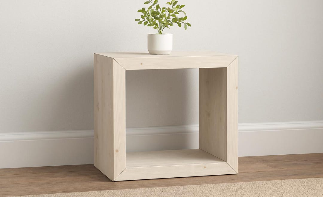 Waterfall Framed End Table - PDF Plans Instant Download - Etsy