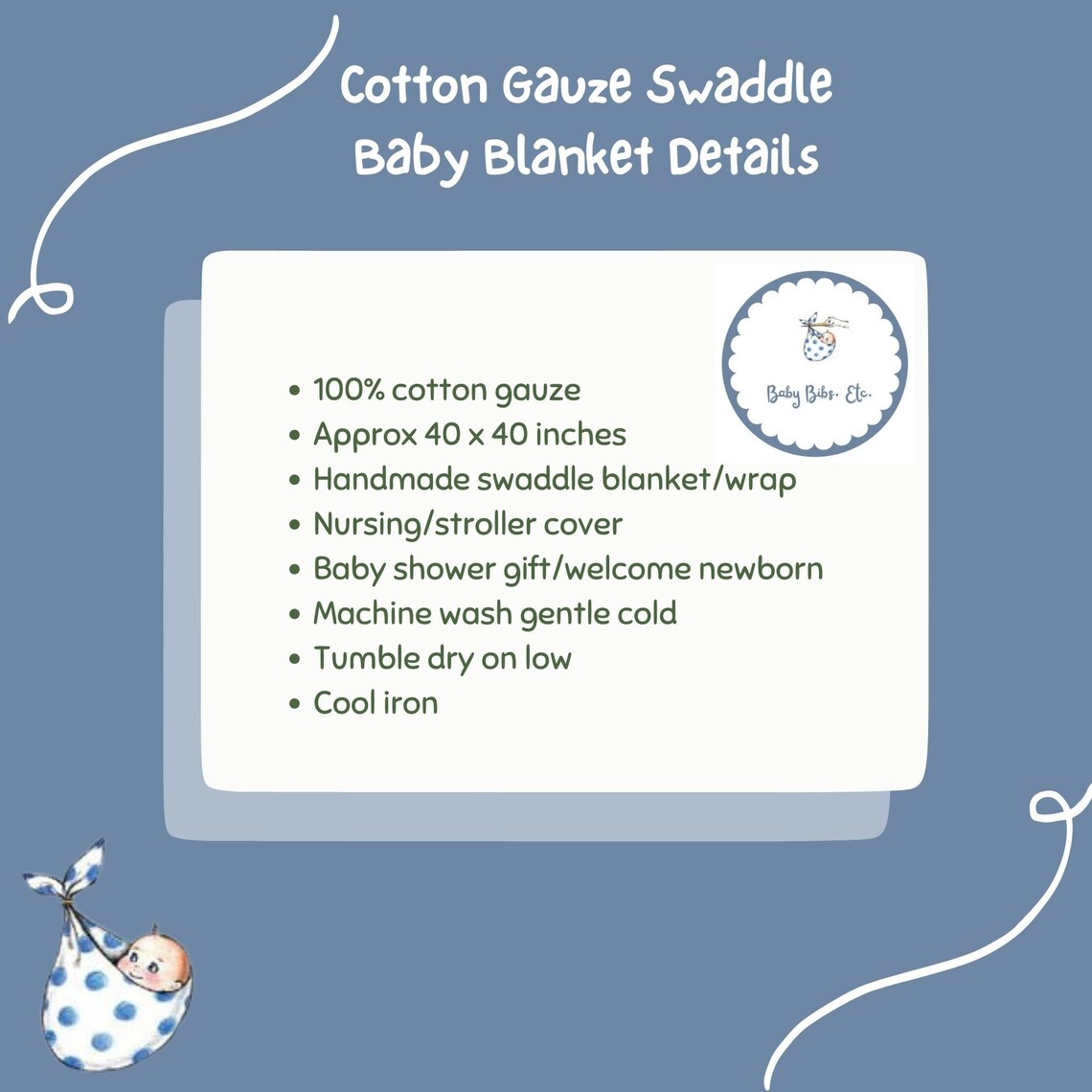 Double Cotton Gauze Muslin Swaddle Baby Boy Blanket Paper Airplanes ...