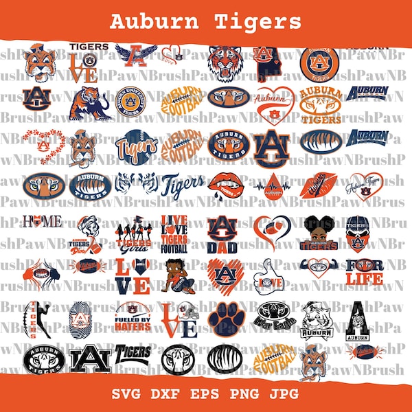 Word Auburn Svg - Etsy