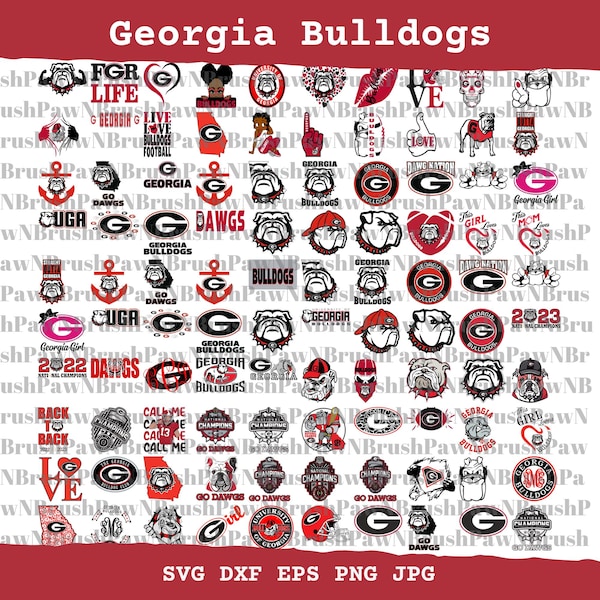 Bulldog Svg & Clipart - Etsy