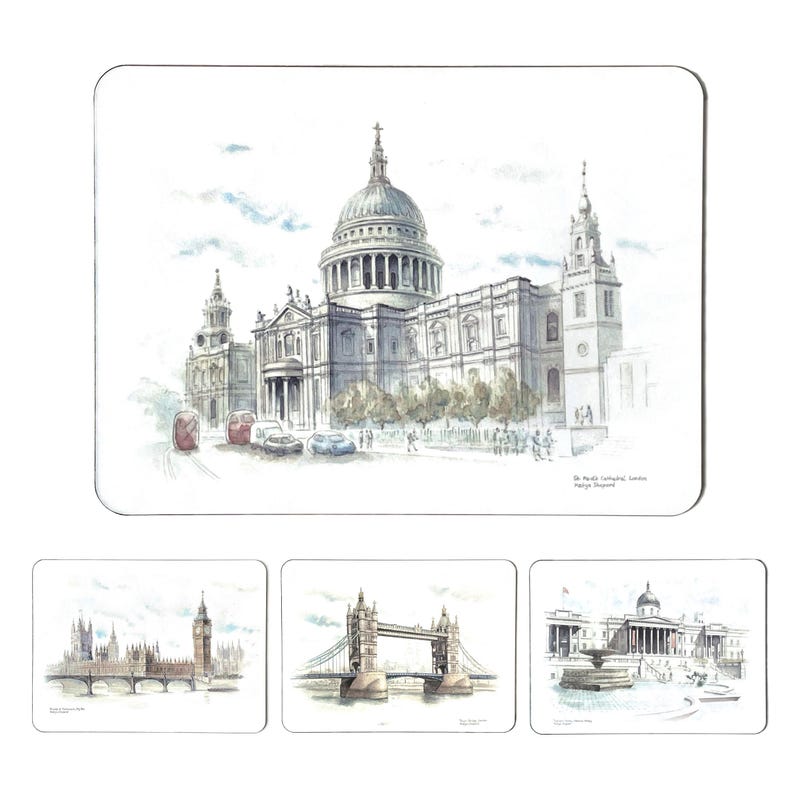 Green Placemats Table - Etsy UK