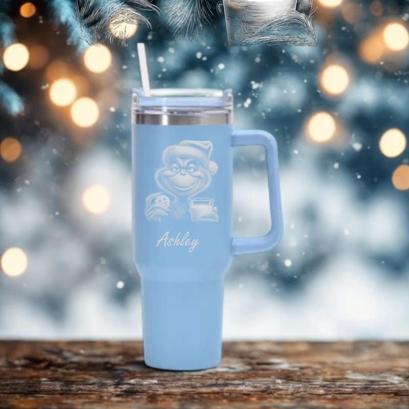 Grinch Stanley Cups - Etsy