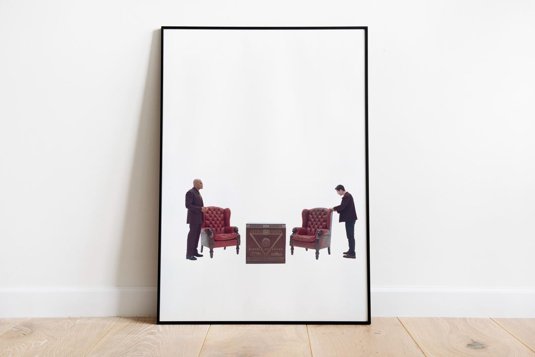 The Matrix Minimalist Movie Poster Print | Lana & Lilly Wachowski ...