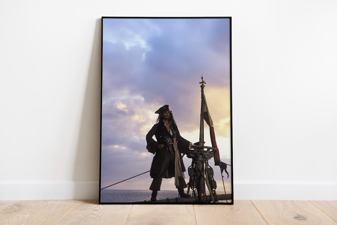 Pirates of the Caribbean Minimalist Movie Poster Print | Gore Verbinski ...