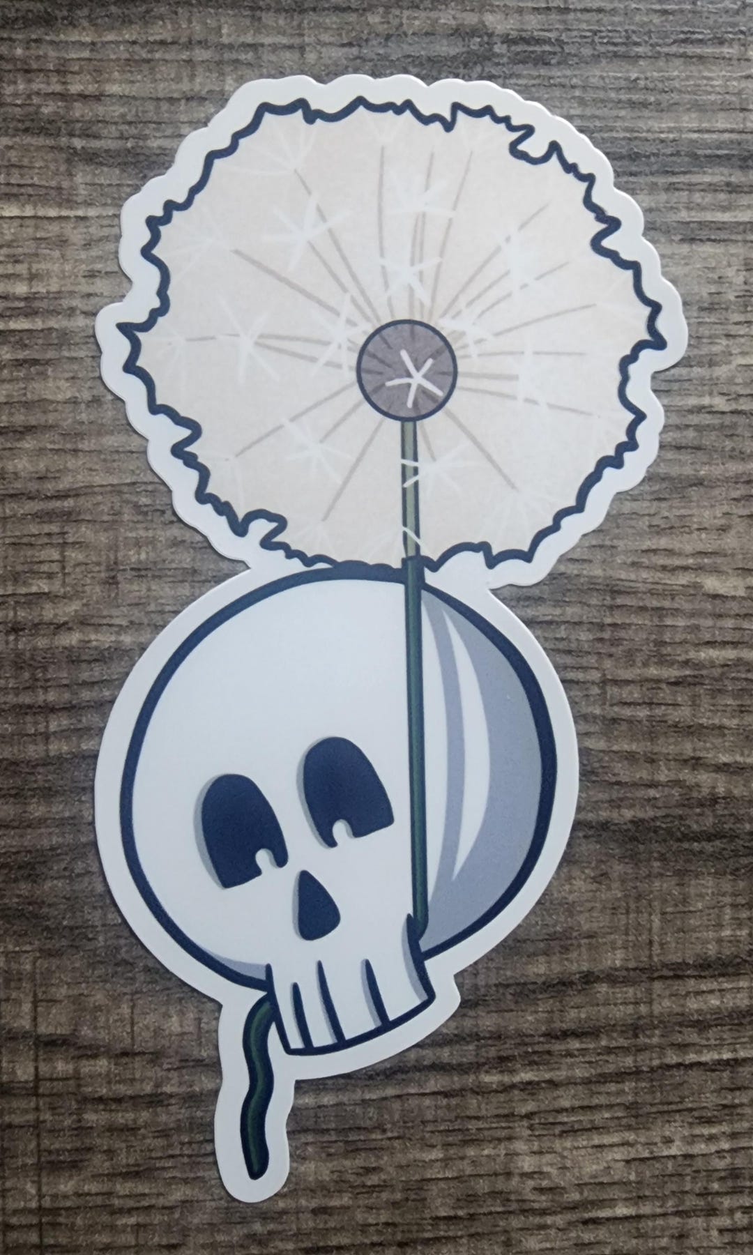 Handy Dandy-lion Parachute Skull - Etsy