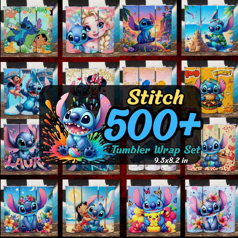 Stitch Stickers - Etsy