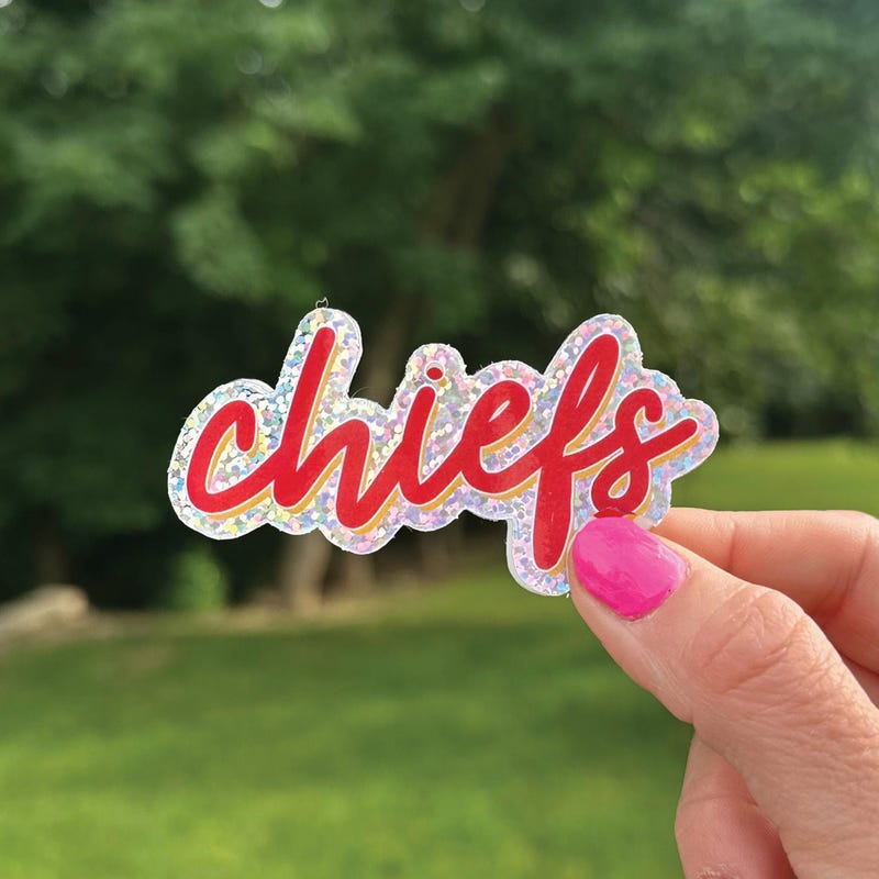 Chiefs Stickers - Etsy