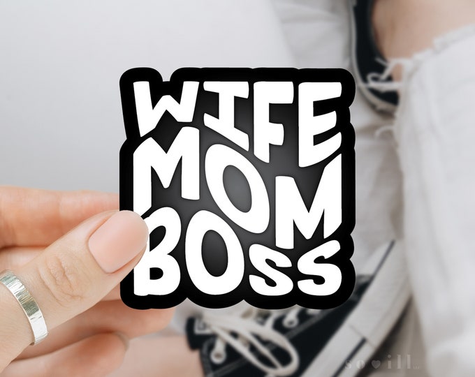 SASSY wife Mom Boss Vinyl Decal FREE SHIPPING Car Window Decal, Laptop ...