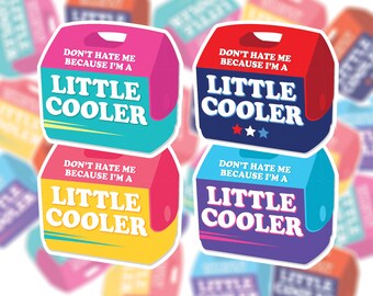 Little Cooler Sticker - Etsy