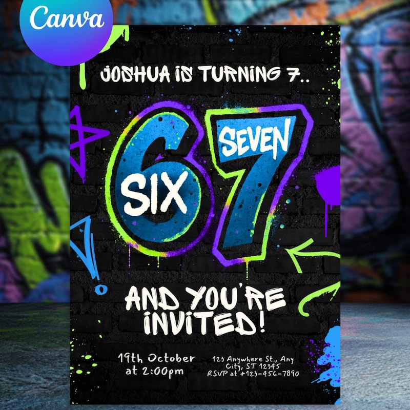 Brainrot 6 7 Png - Etsy