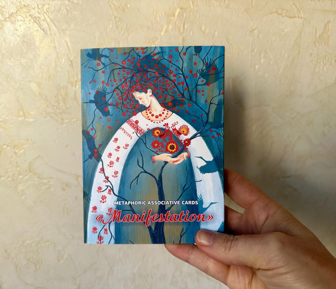 Metaphoric Affirmation Cards for Women. Oracle Deck Ukrainian Folk - Etsy
