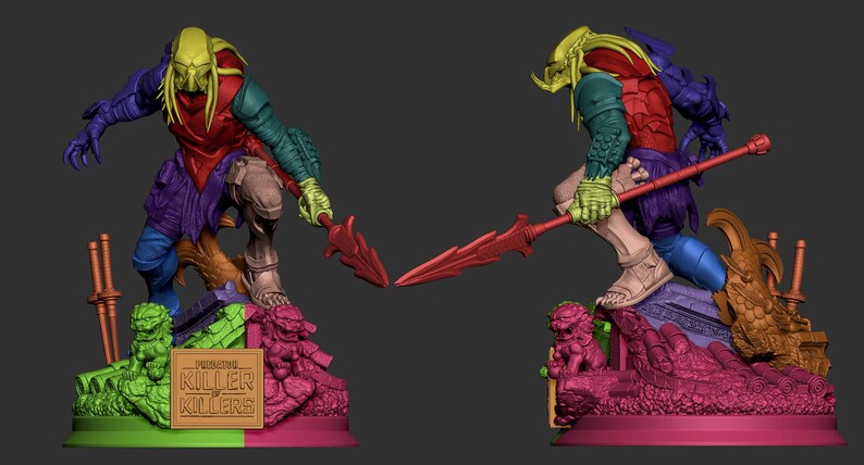Oni Predator | Digital STL File - Etsy