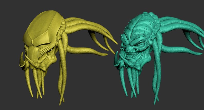 Oni Predator | Digital STL File - Etsy