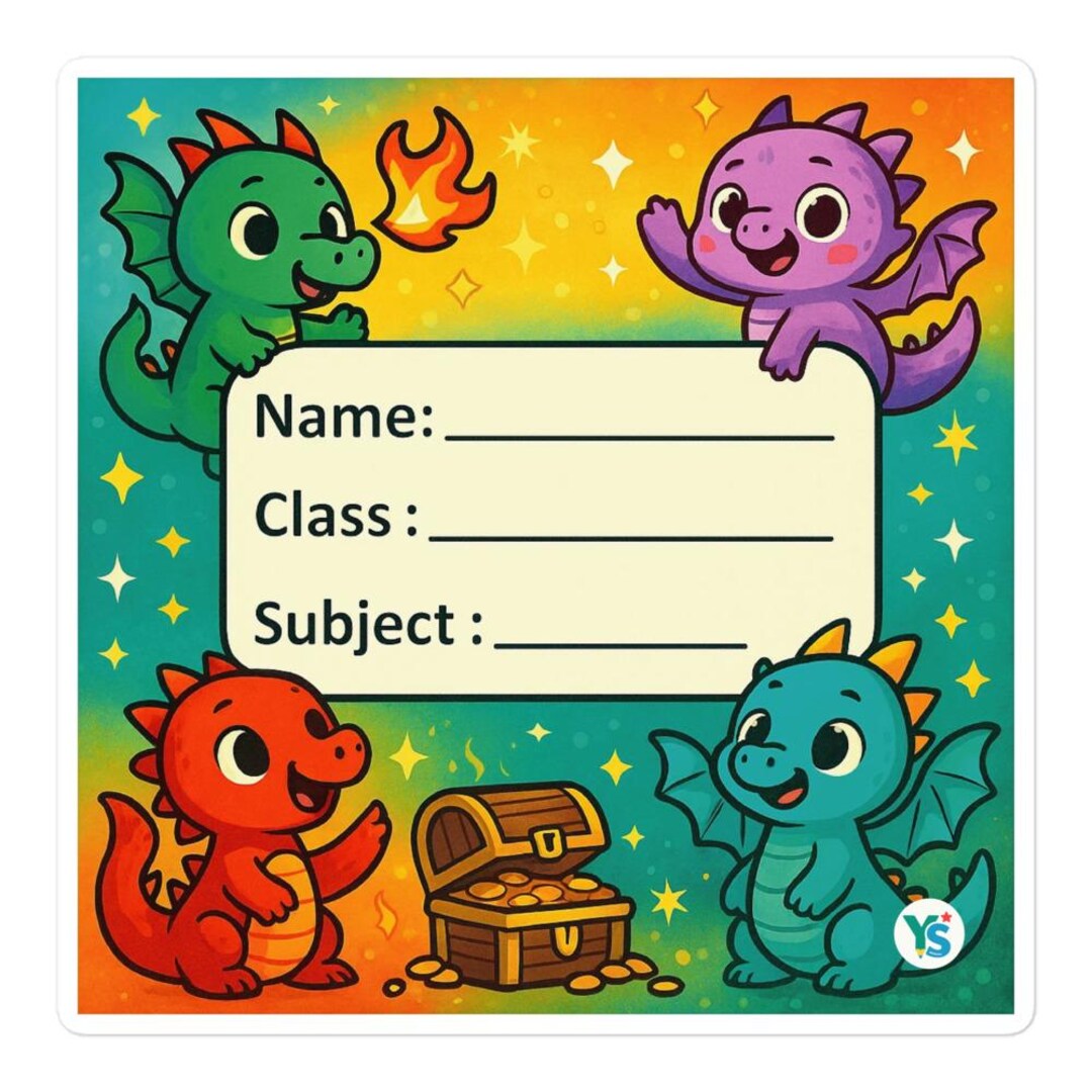 Back to School Name Stickers: Waterproof Vinyl Labels for Kids - Etsy