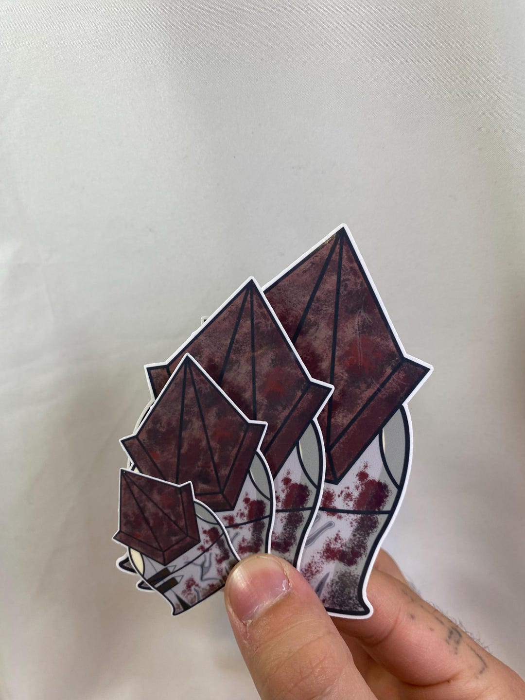 Pyramid Head Horror Cute Nesting Doll Vinyl Sticker- Silent Hill 2 - Etsy