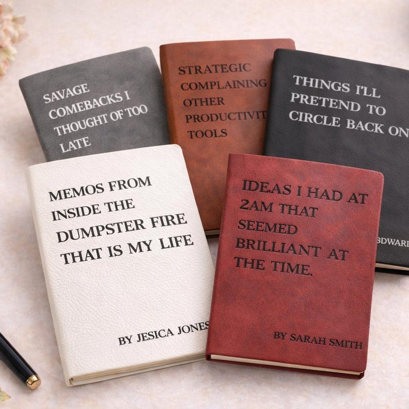 Funny Quote Notebooks - Etsy