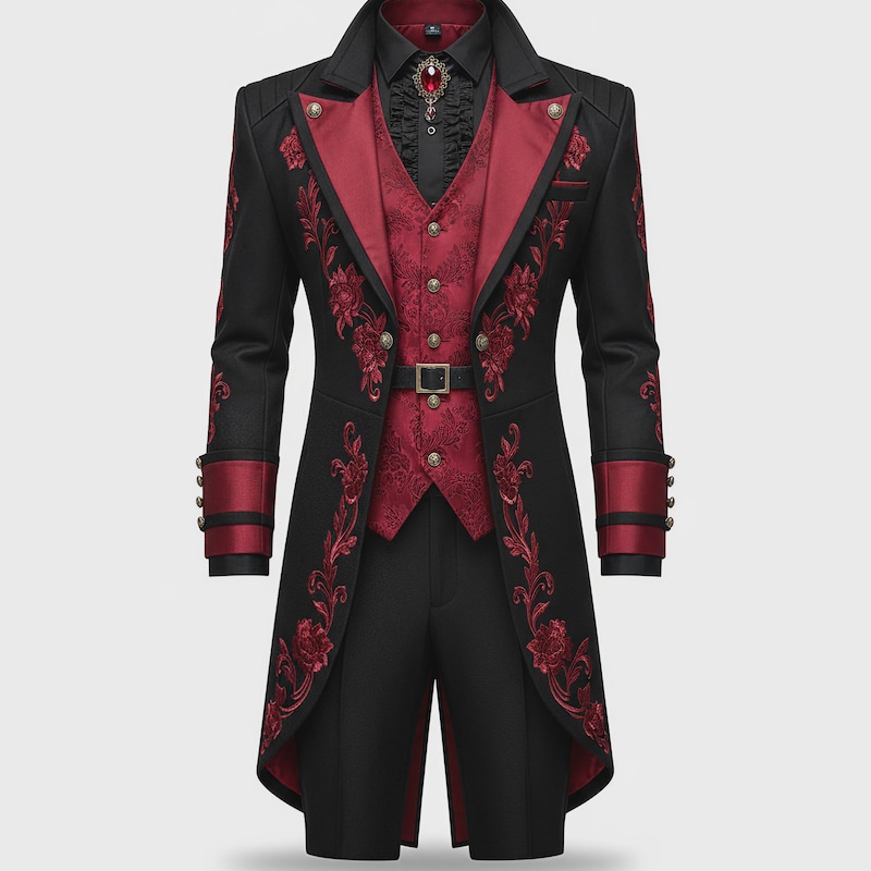 Vampire Gothic Tailcoat - Etsy UK