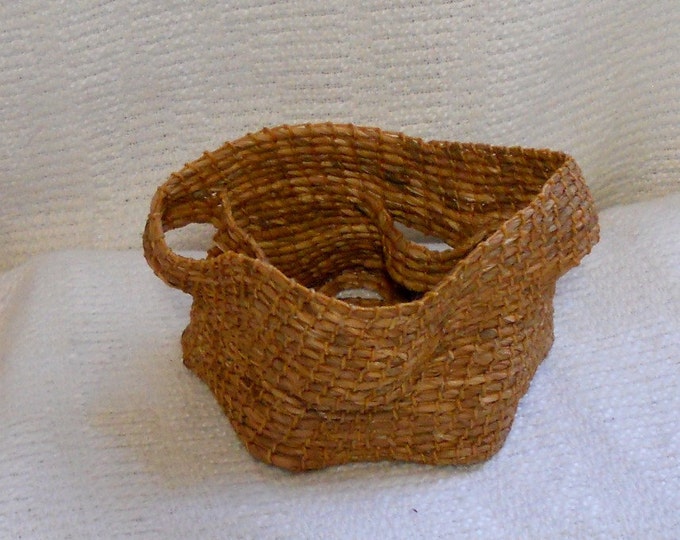 E163 Coiled Basket open Coiling Technique - Etsy