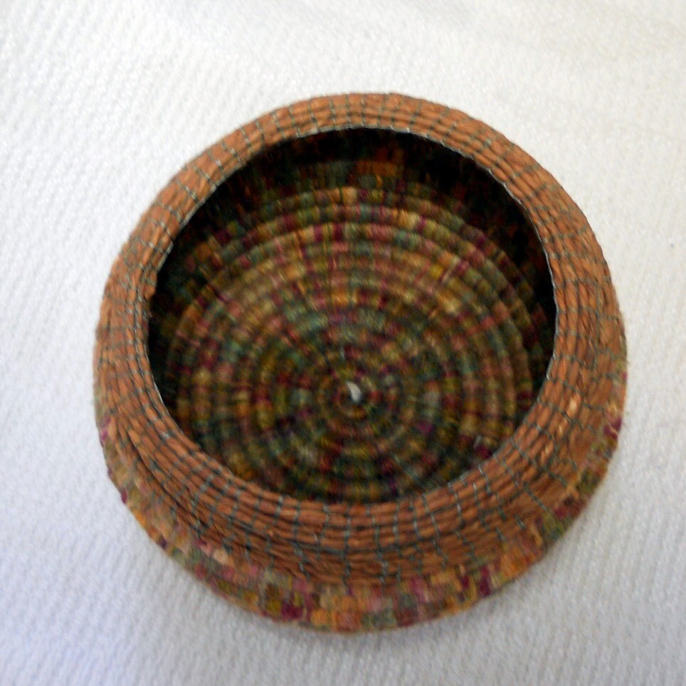 E160 Closed Coiled Basket - Etsy