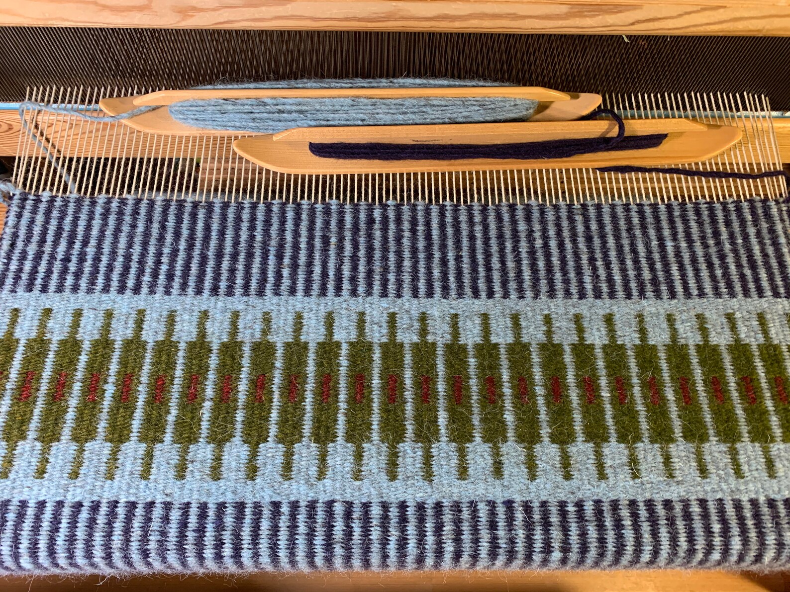 E1340 Handwoven Krokbragd Boundweave Wool Rug - Etsy