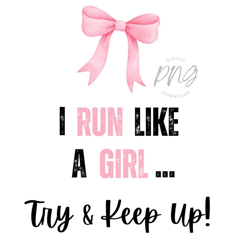 Run Like a Girl - Etsy