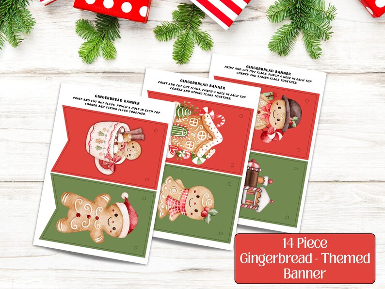 Gingerbread Bulletin Board Kit | Classroom Decor | Printable Holiday ...