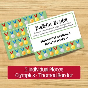 2026 Winter Games Bulletin Board Set | "go for Gold" Classroom Display ...