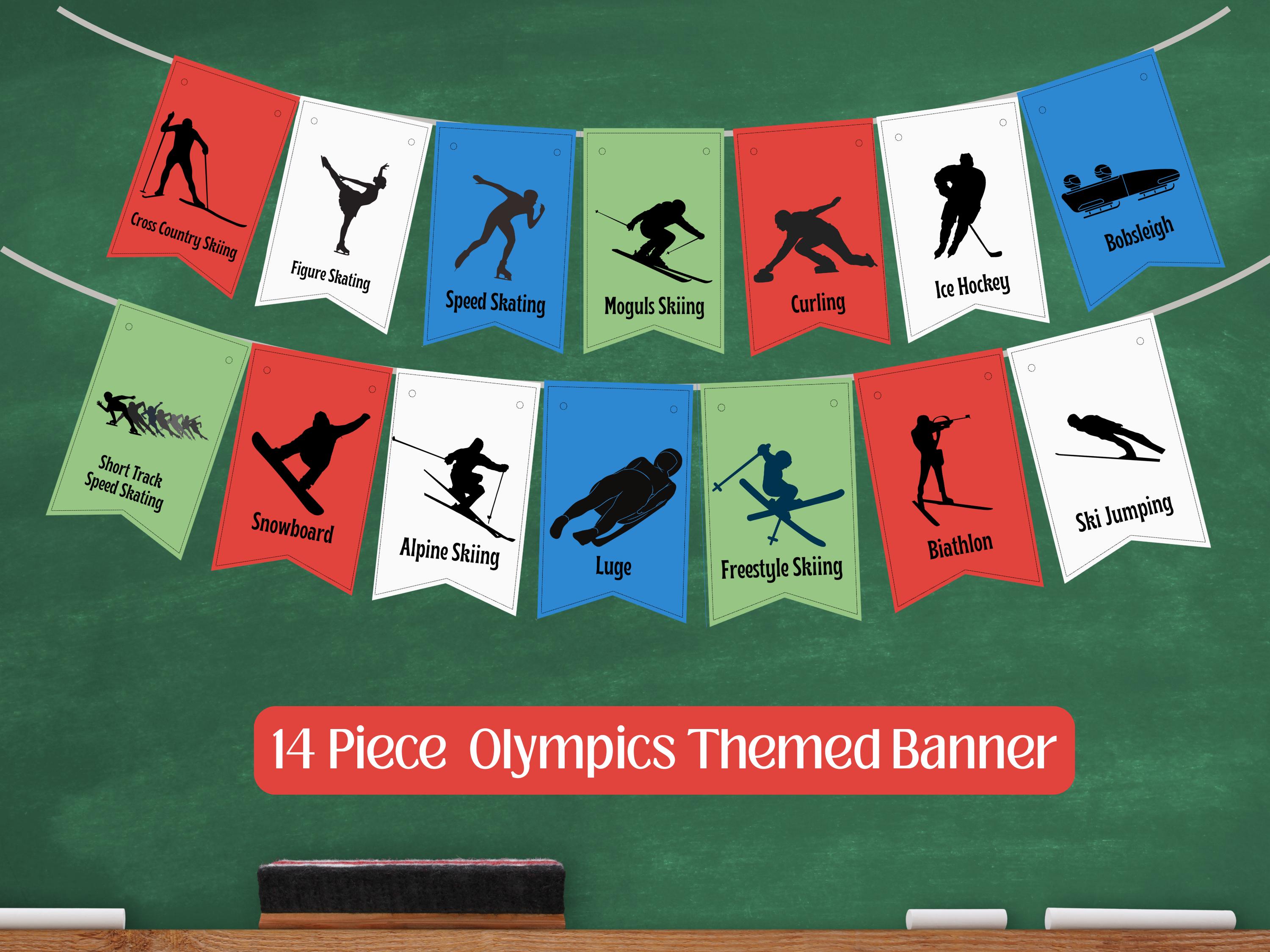 2026 Winter Games Bulletin Board Set | "go for Gold" Classroom Display ...