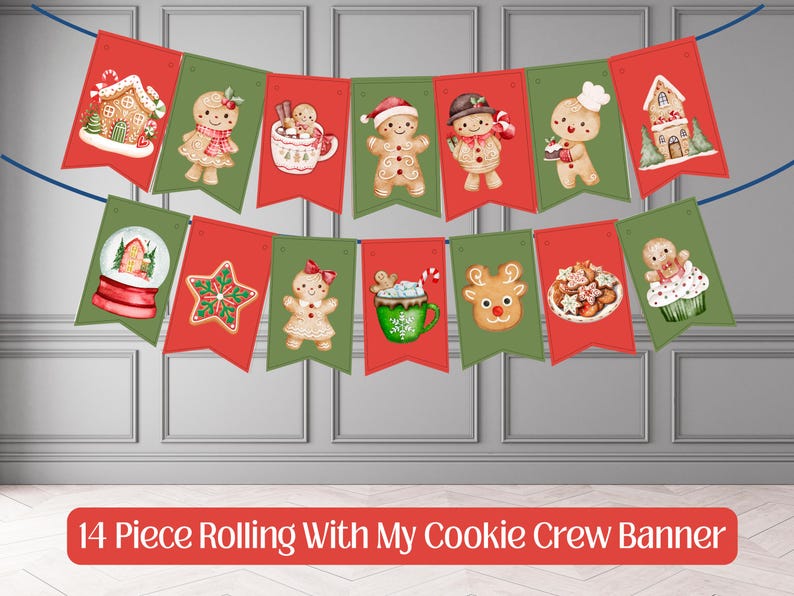 Gingerbread Bulletin Board Kit | Classroom Decor | Printable Holiday ...