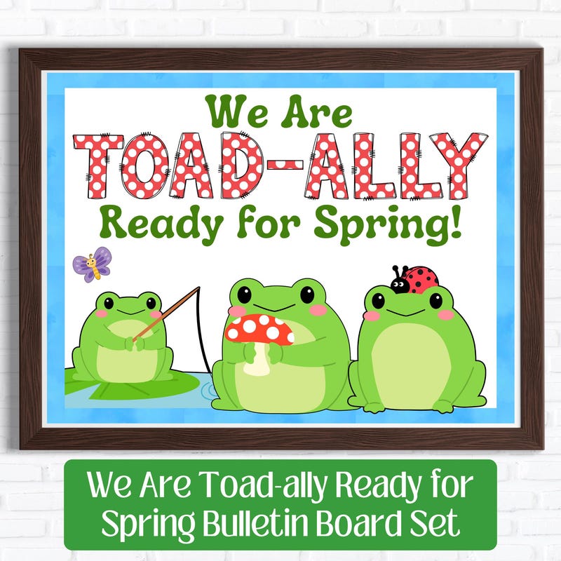 Frogs Bulletin Board - Etsy