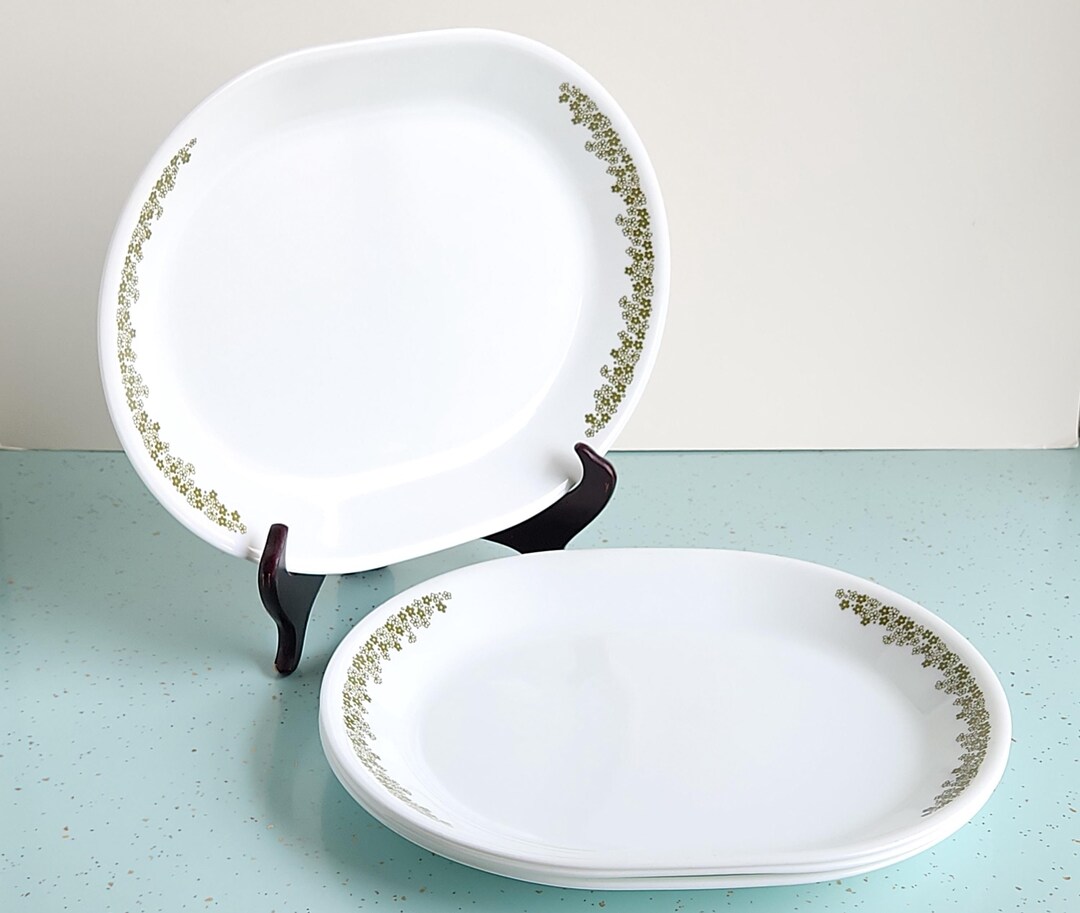 Large Serving Platter Corelle Spring Blossom | Corning Ware | Avocado ...