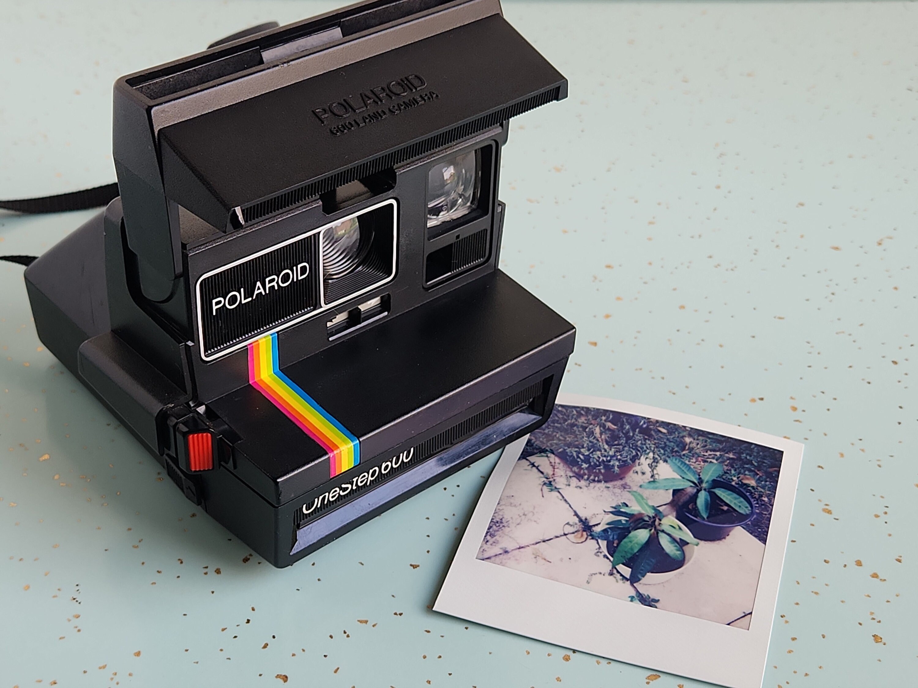 Polaroid Onestep 600 Rainbow | Instant Film Camera | Retro Vintage - Etsy