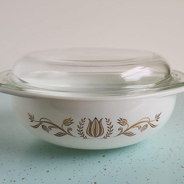 Pyrex Golden Tulip - Etsy