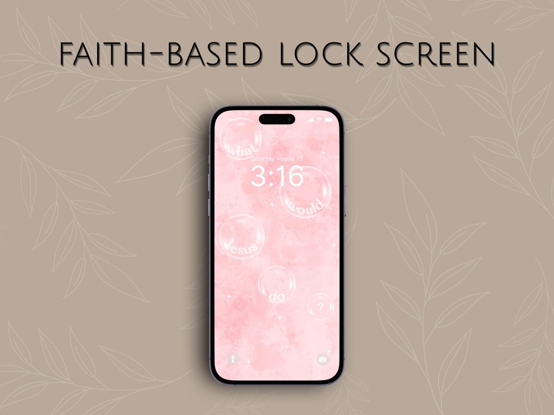 What Would Jesus Do WWJD Lock Screen | Christian Phone Wallpaper ...