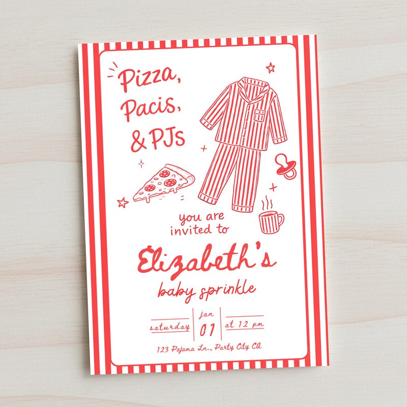 Baby Sprinkle Sleepover - Etsy