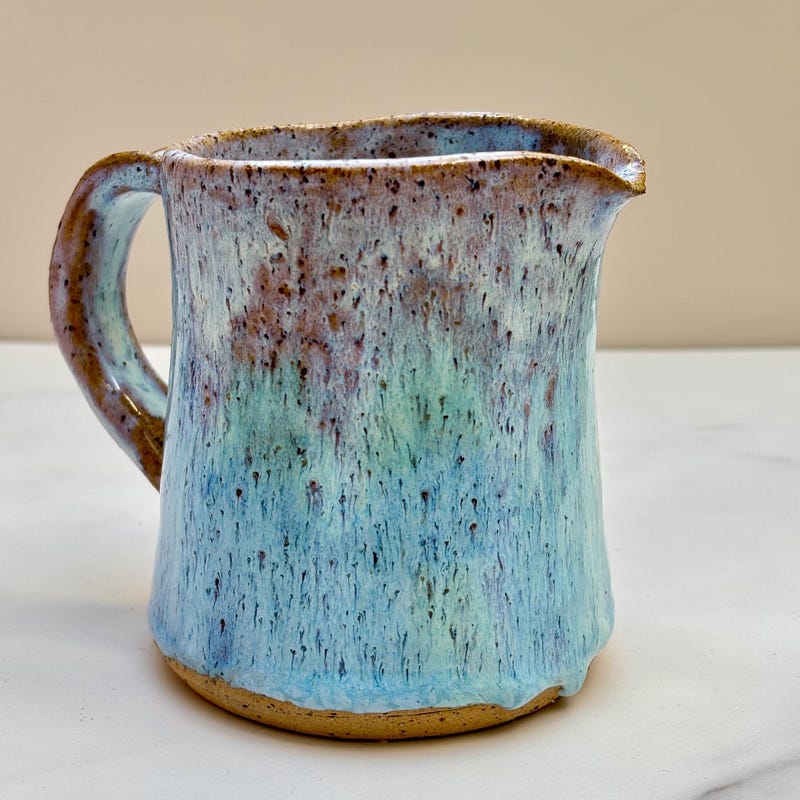 Ceramic Milk Jug 500ml - Etsy UK
