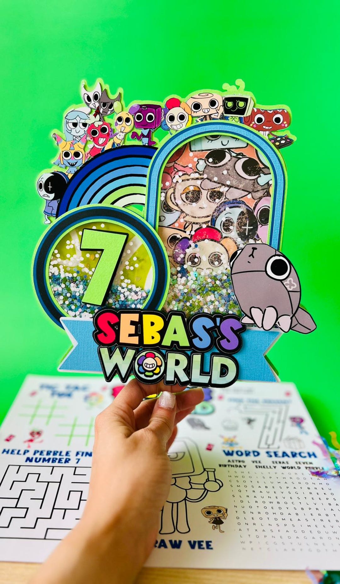 Dandys World Cake Topper Shaker- Dandys World Party- Dandys World ...