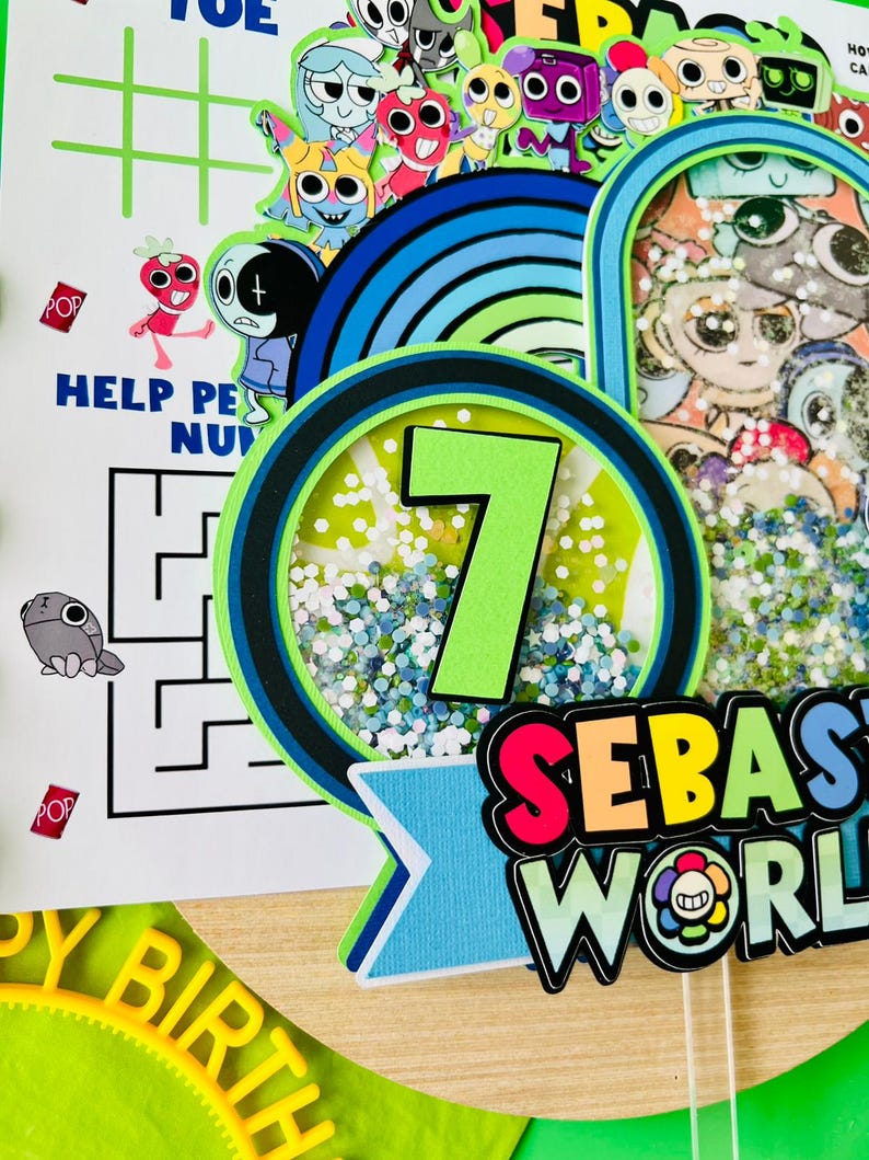 Dandys World Cake Topper Shaker- Dandys World Party- Dandys World ...