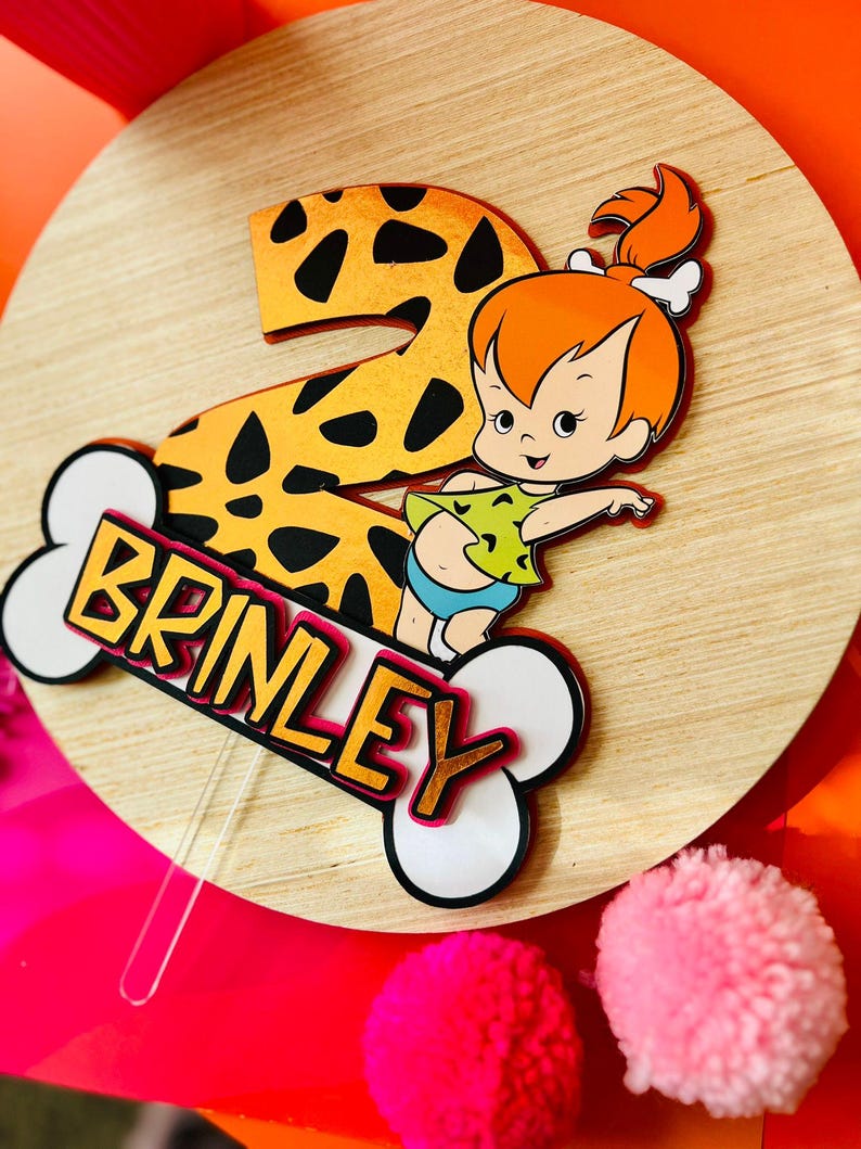 Pebble Cake Topper-pebble Party- Pebble Birthday - Etsy
