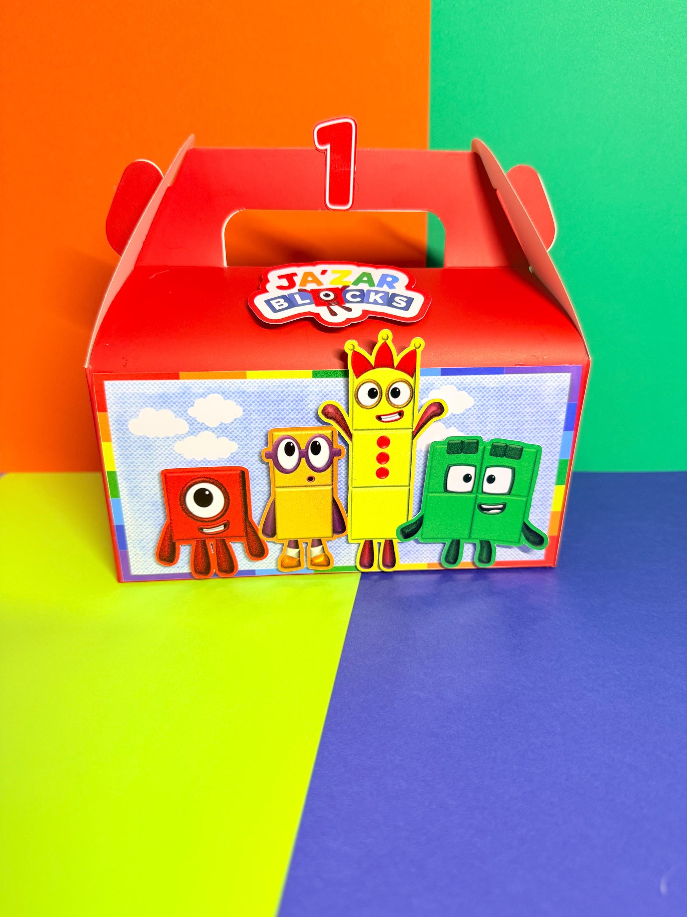 Numberblocks Party Boxes - Etsy