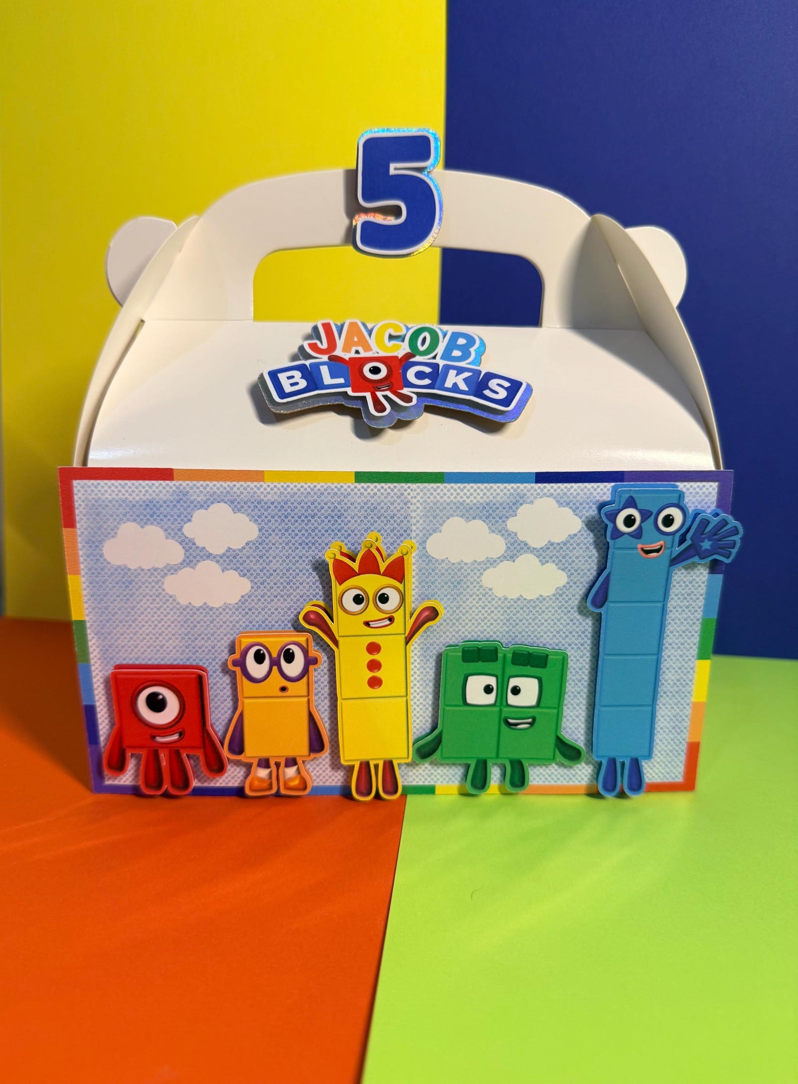 Numberblocks Party Boxes - Etsy