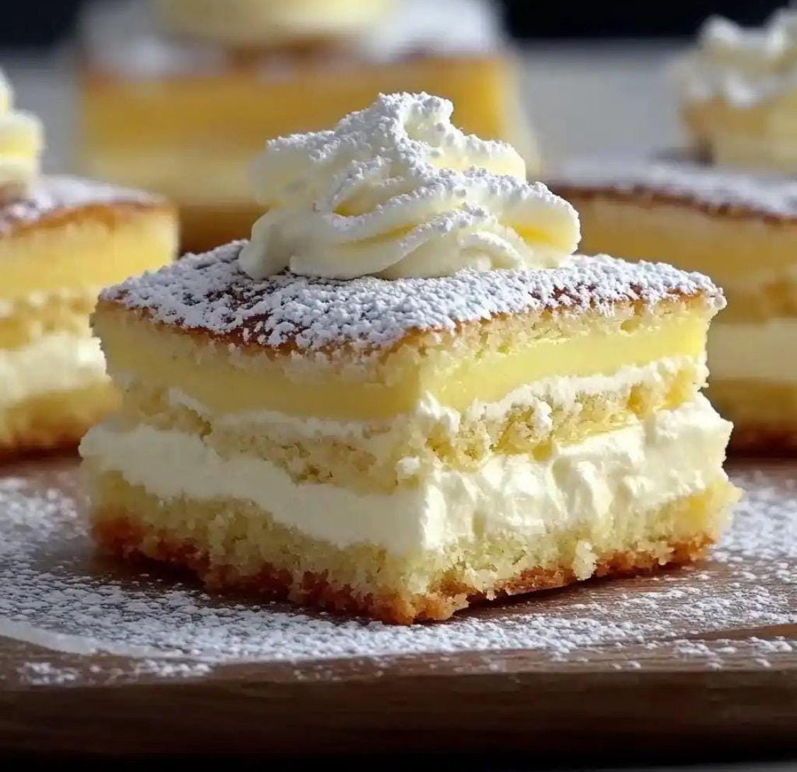 Vanilla Custard Cream Square Recipe (downloadable) - Etsy
