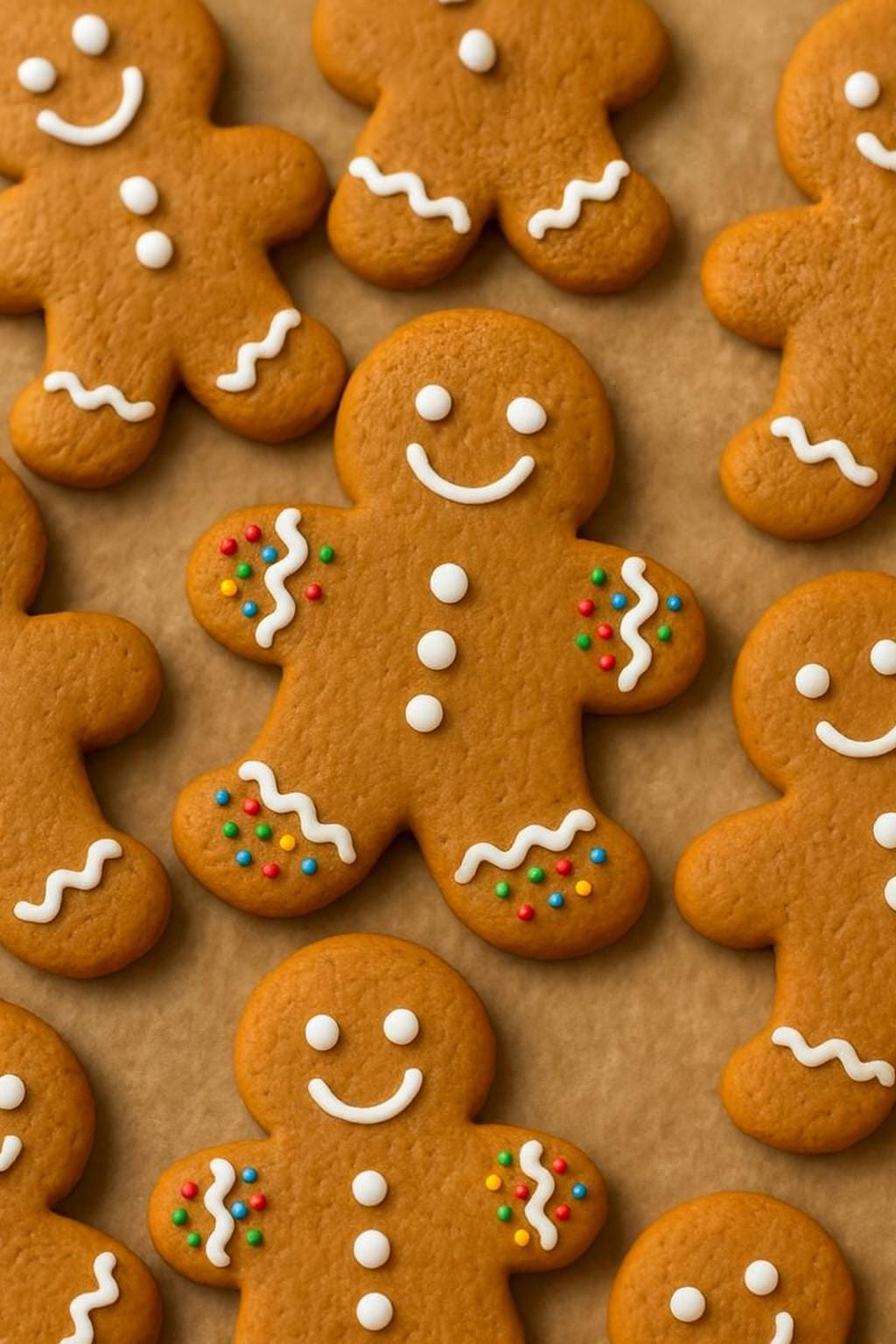 Christmas Gingerbread Cookies Recipe Festive Holiday Fun Baking ...