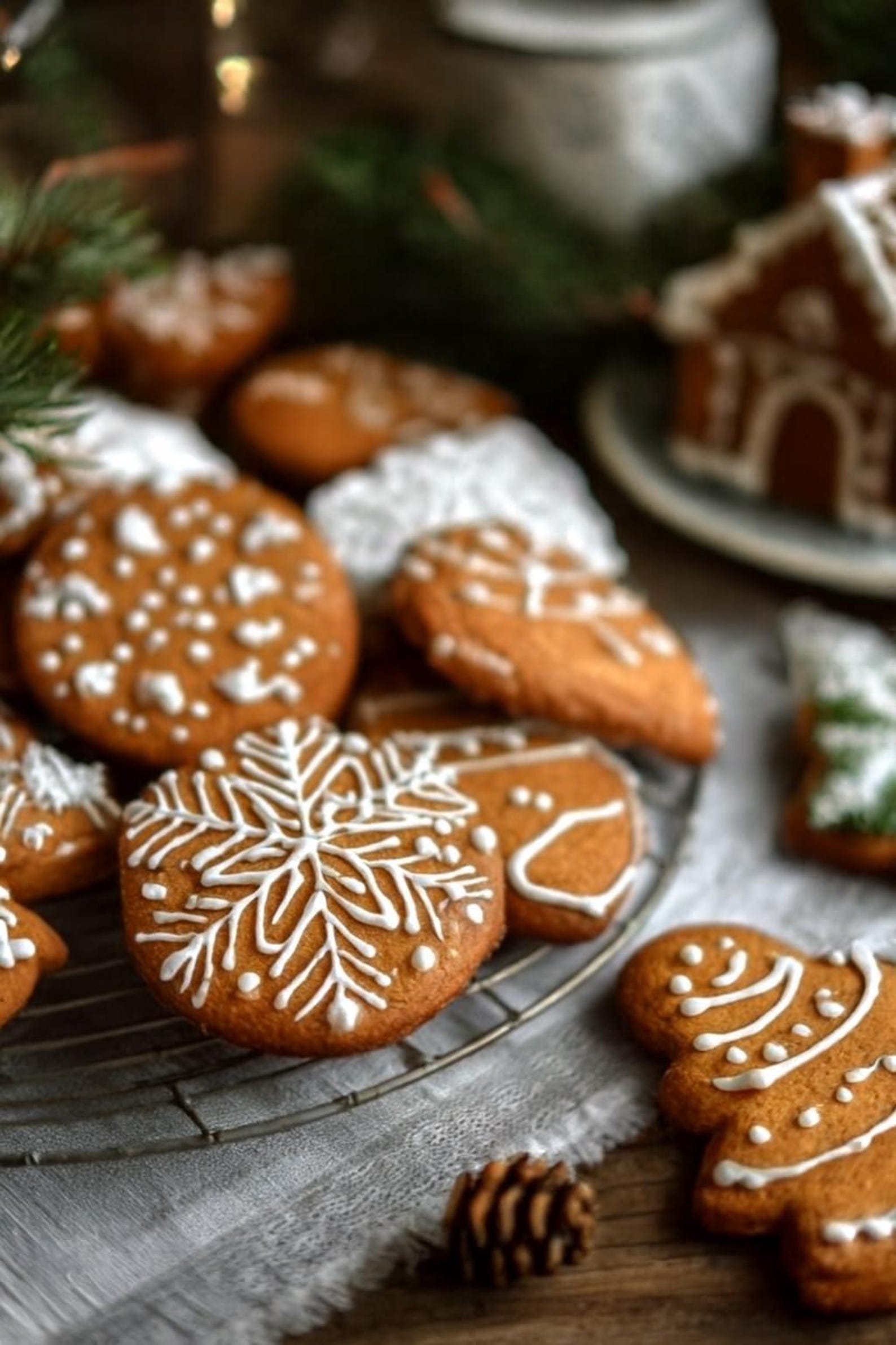 Christmas Gingerbread Cookies Recipe Festive Holiday Fun Baking ...