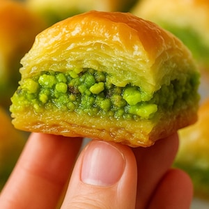 Pistachio Baklava Recipe: Authentic Turkish Dessert (PDF Pattern) - Etsy