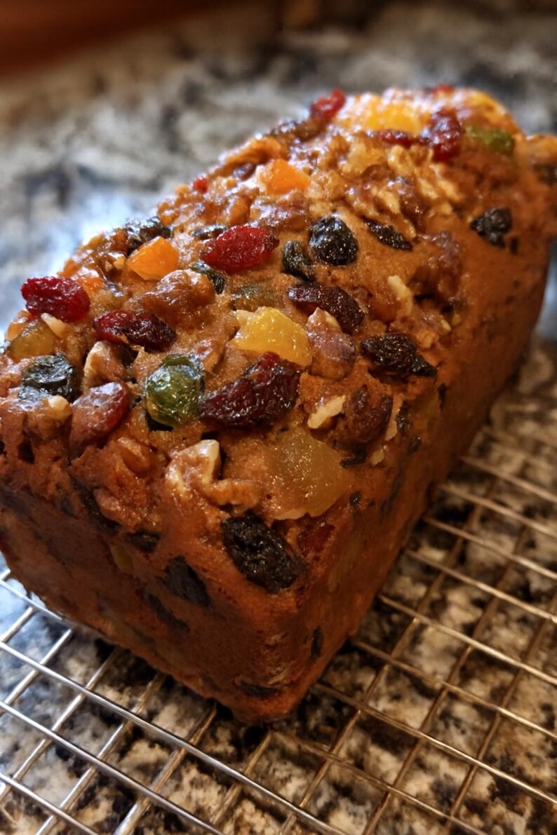 Christmas Fruit Cake Recipe Soft Moist and Easy Holiday Dessert Organic ...