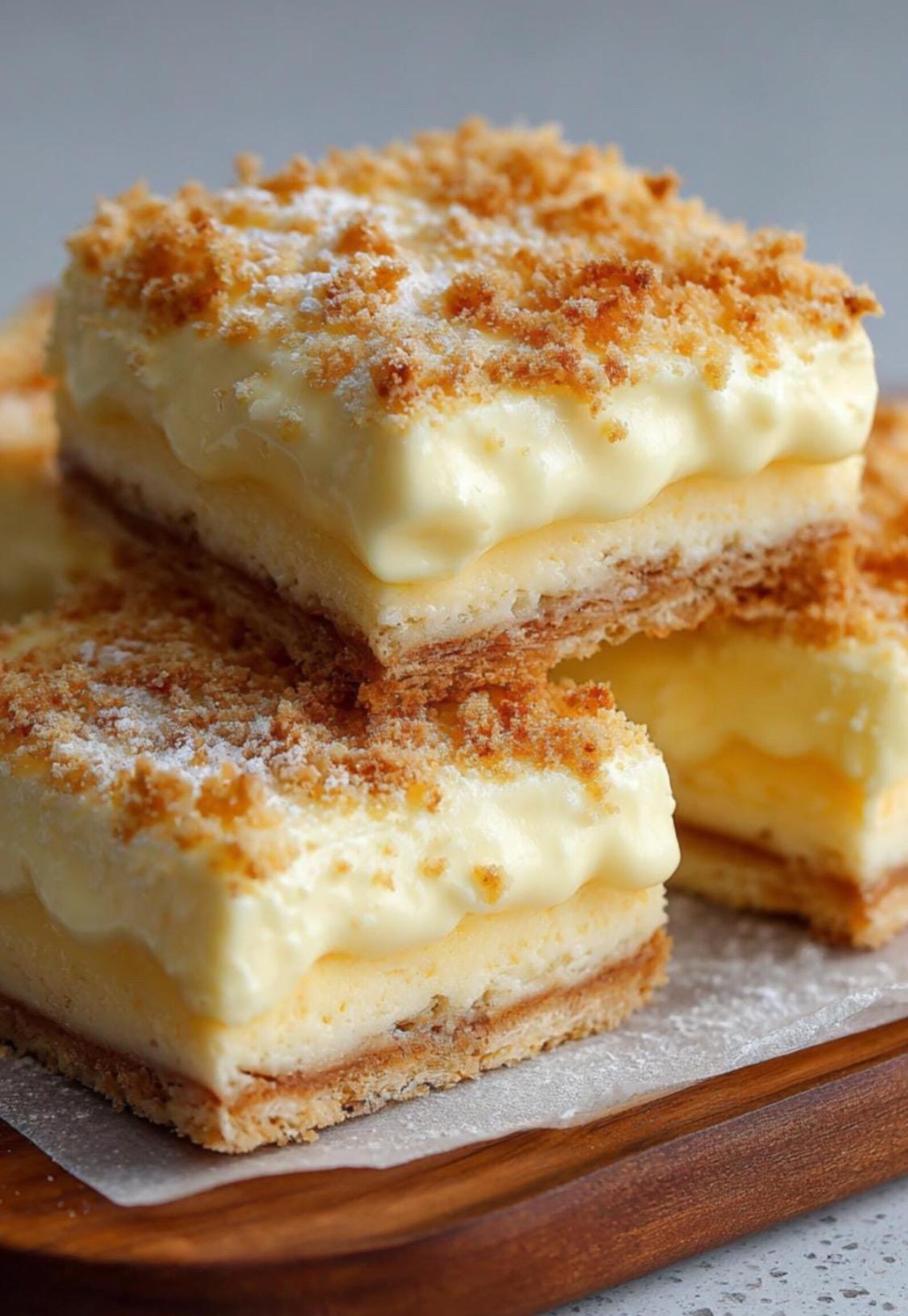 Vanilla Custard Cream Square Recipe (downloadable) - Etsy
